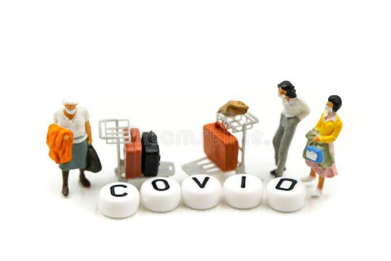 Miniature People : Coronavirus Covid 19 Infected Patient Caution ...
