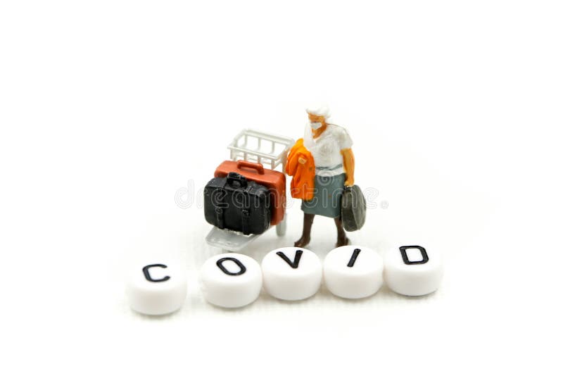 Miniature People : Coronavirus Covid 19 Infected Patient Caution ...
