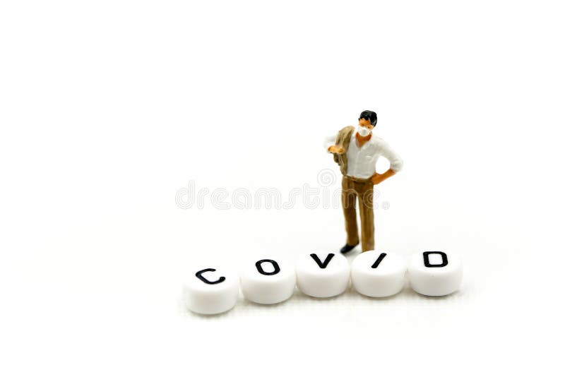 Miniature People : Coronavirus Covid 19 Infected Patient Caution ...