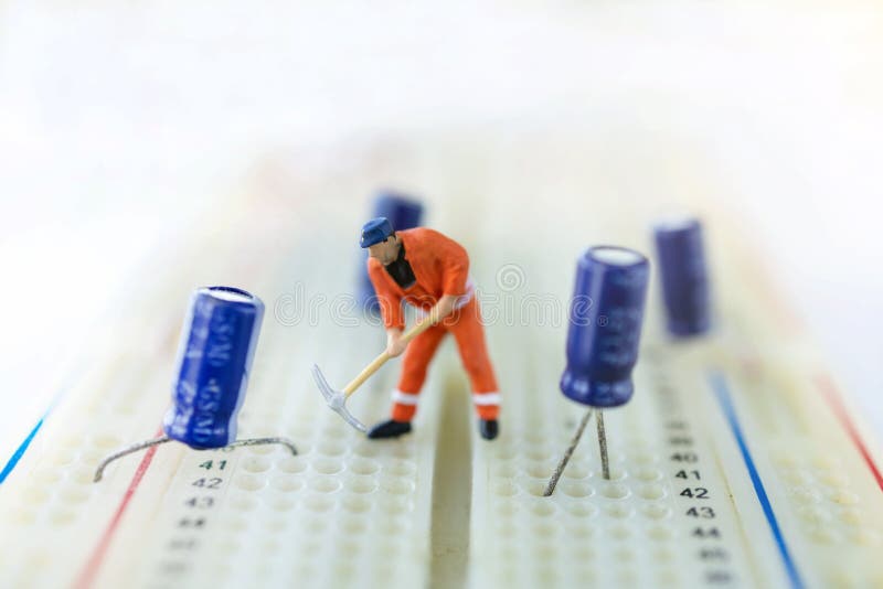 Bugs on a computer chip stock image. Image of debugging - 101961943