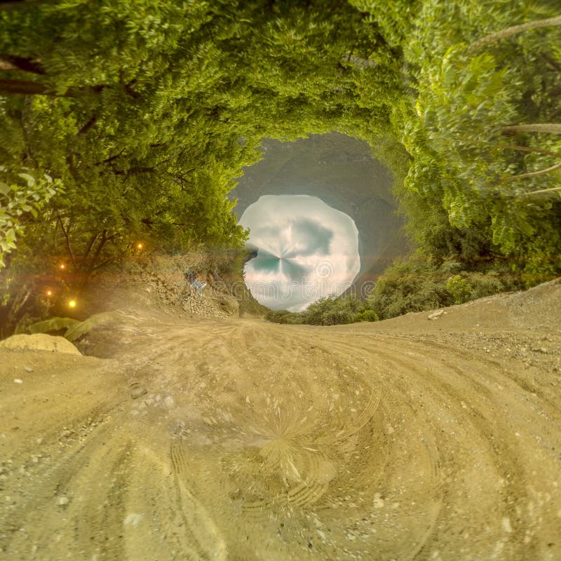 Miniature Planet with Magic Forest Concept Stock Image - Image of magic ...