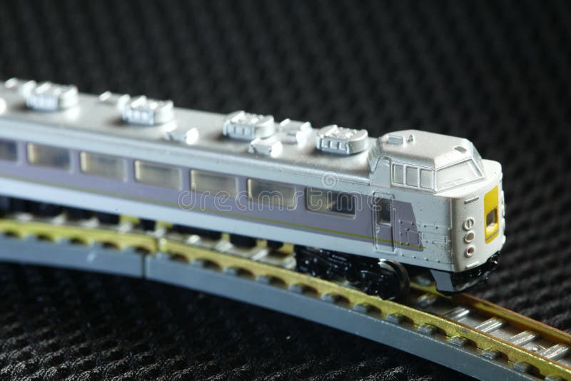 Train model scene. stock image. Image of miniature, lights - 162137705