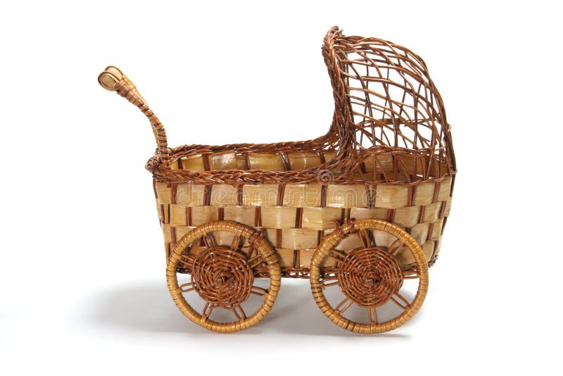 Miniature Pram stock photo. Image of pram, cutout, cane - 9870652