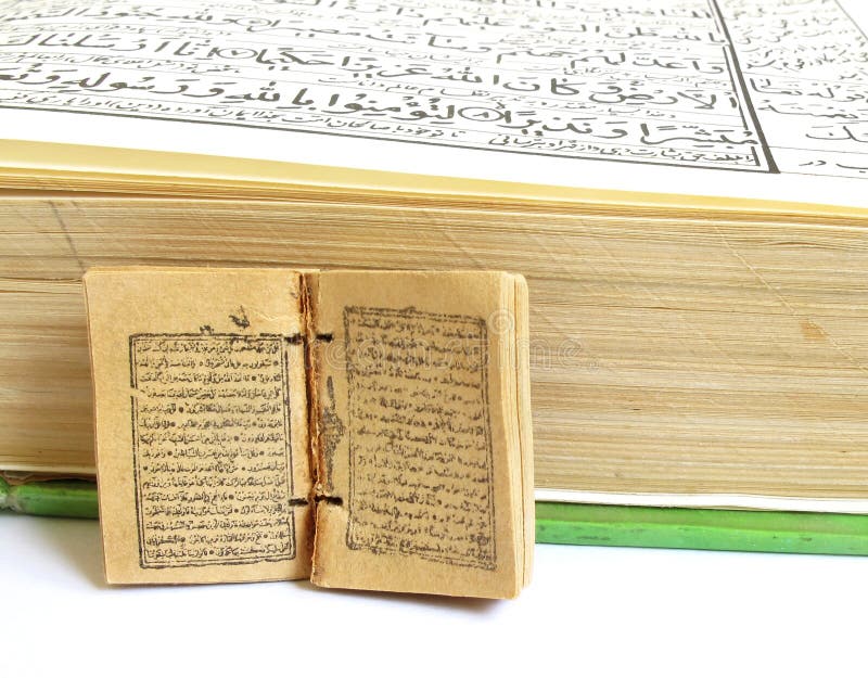 Miniature Quran stock image. Image of handmade, calligraphy - 13156343