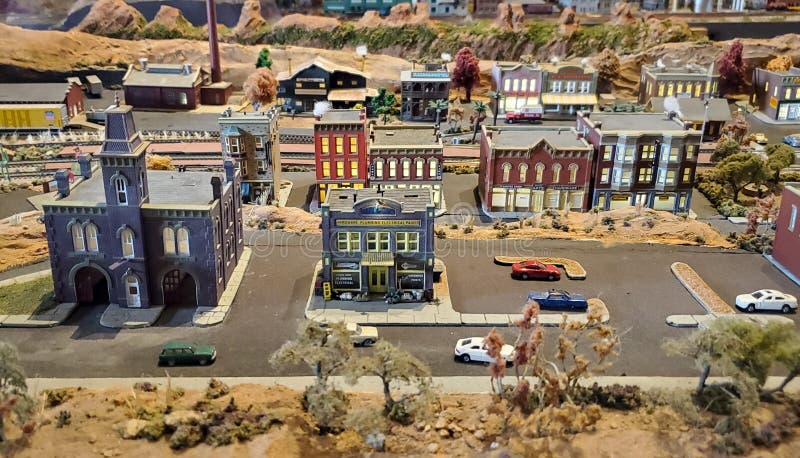 Miniature at Rail Museum Scottsdale Arizona Editorial Photo - Image of ...