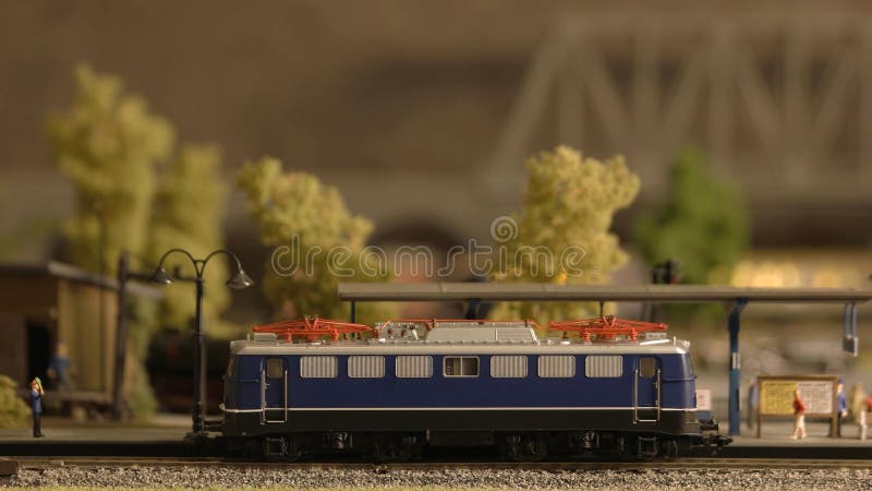 Miniature Railway Carriage. Stock Photo - Image of replica, express ...