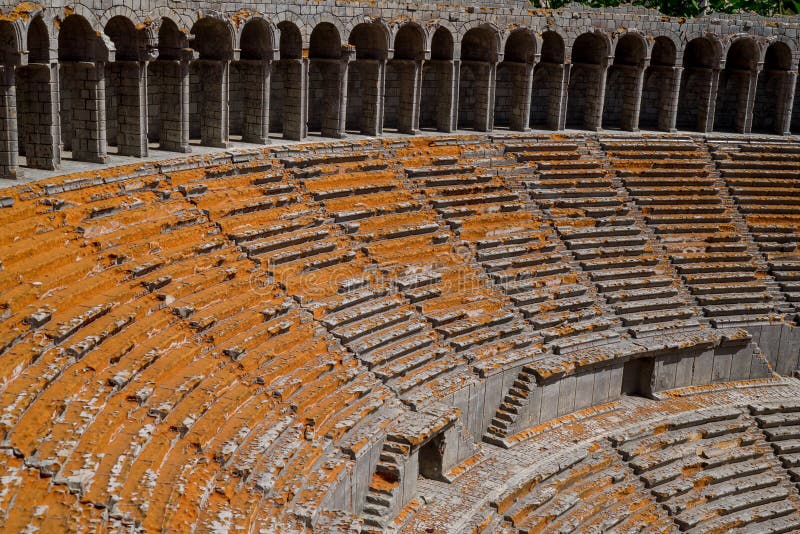 Miniature Reconstructio,acropolis,miniature Reconstruction Art Stock ...