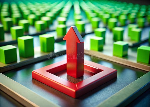 Miniature Scroll Effect a Detailed Illustration of a Green and White ...