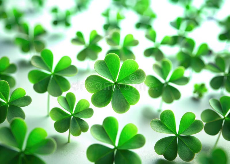 A Miniature Shamrock Symphony Celebrating St Patricks Day with a ...