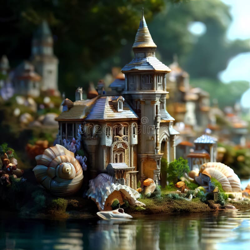 Miniature Surrealism Stock Illustrations – 491 Miniature Surrealism ...