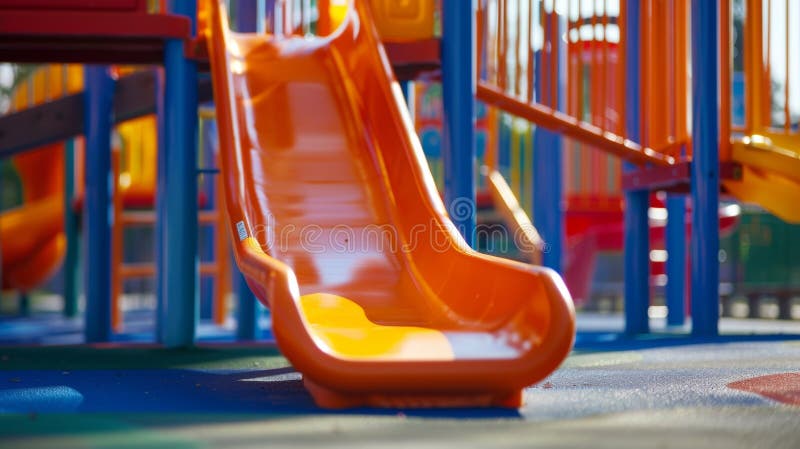 A Miniature Slide is Designed Specifically for Younger Children ...