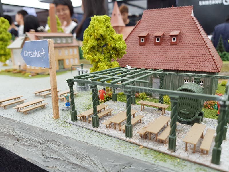 Miniature editorial photo. Image of model, small, town - 145017781