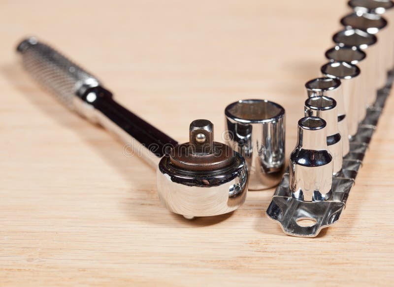 Miniature socket set stock image. Image of industry, wrench - 22381705