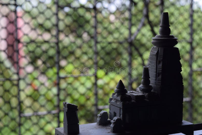 Miniature temple model stock photo. Image of model, form - 56456826