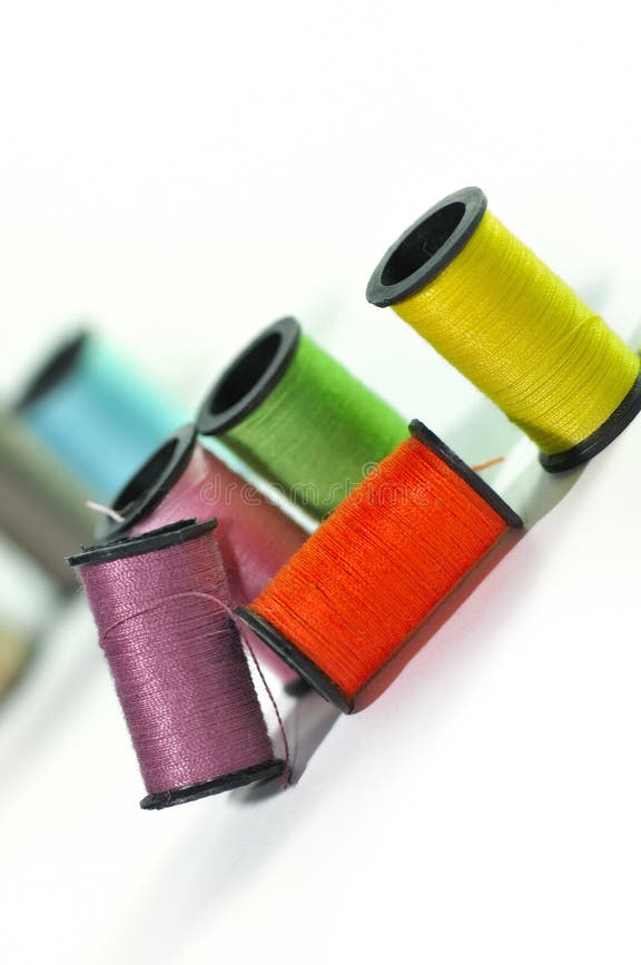 Miniature Thread Series 3 stock image. Image of cord, grouped - 5294219