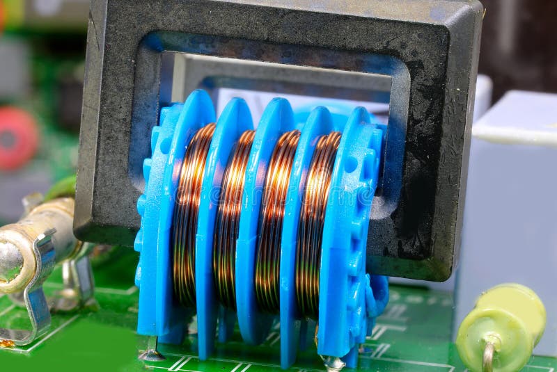 Miniature Voltage Transformer in an Electronic Board with Other ...
