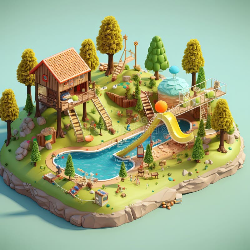 Miniature Waterpark Stock Photos - Free & Royalty-Free Stock Photos ...