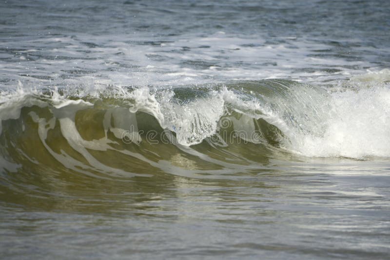 Miniature waves breaking stock photo. Image of breaking - 96510950