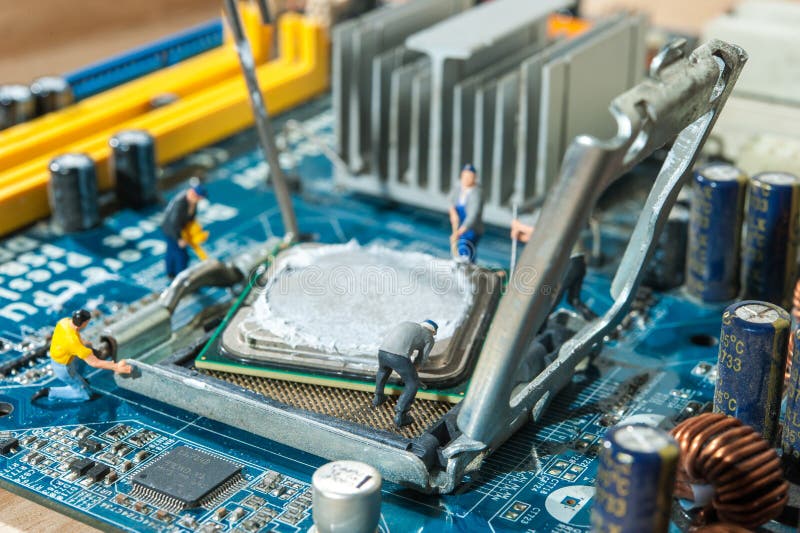 Construction site stock photo. Image of motherboard, electronics - 6300184