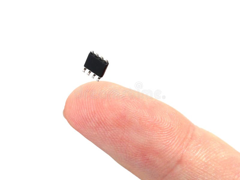 Miniaturization stock photo. Image of capacitor, chip - 20343362