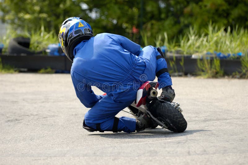 Minibike Racing stock image. Image of minibike, motorcycle - 814815