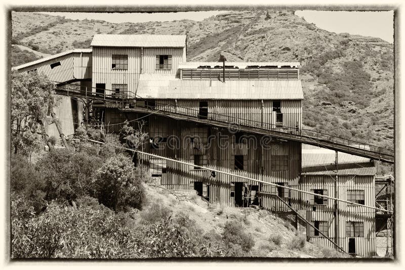 Miniera Sardegna Di Montevecchio Fotografia Stock - Immagine di ...