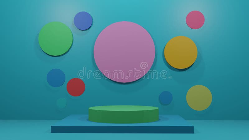 Minimal Abstract Background 3d Rendering Abstract Geometric Shape Group ...