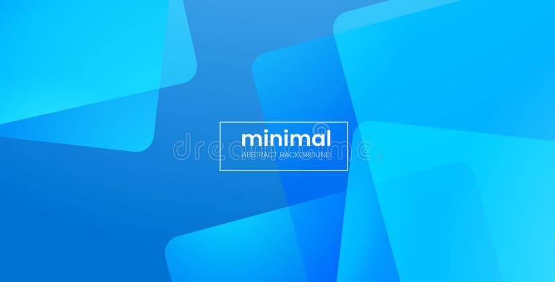 Minimal Abstract Blue Liquid Gradient Color with Simple Shape Cool ...