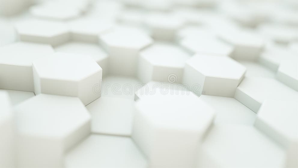 Minimal Abstract 3D Illustration of Combs Stock Illustration ...