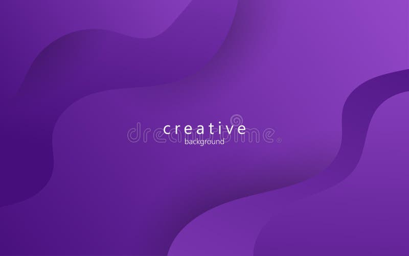Minimal Abstract Dynamic Purple Gradient Color Fluid, Liquid Wavy Shape ...