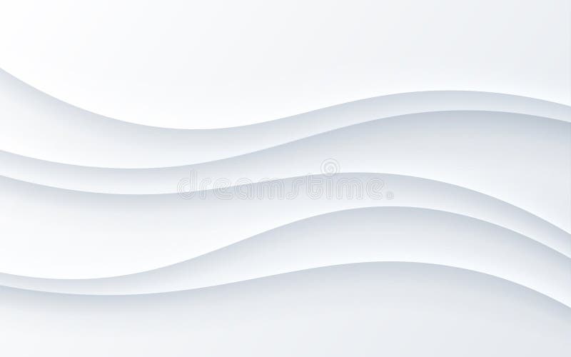 Minimal Abstract Dynamic White Gray Gradient Color Fluid, Liquid Wavy ...