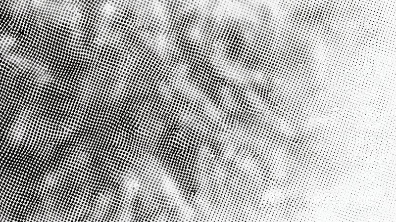 Abstract Halftone Cloud Texture with Black and White Gradient Stock ...