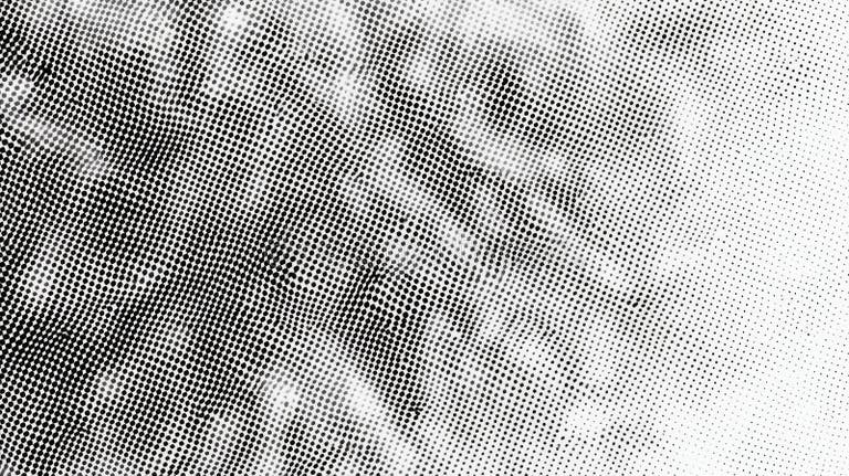 Abstract Halftone Cloud Texture with Black and White Gradient Stock Photo - Image of visual ...