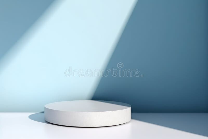 Minimal Abstract Light Blue Background for Product AI Generated Stock ...