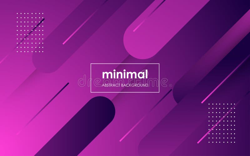 Minimal Abstract Purple Gradient Color Shape Geometric Background ...