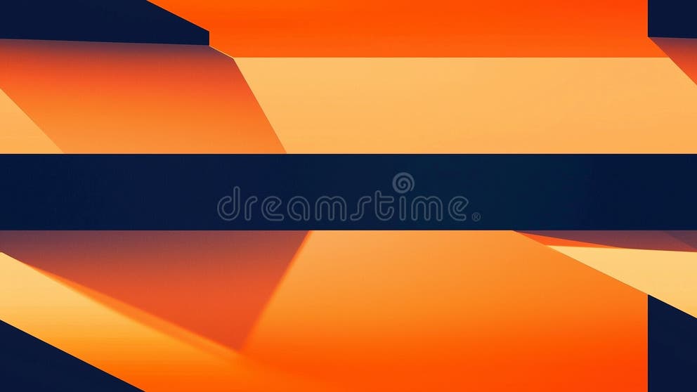 Minimal Abstract Wallpaper with Overlapping Angular Shapes in Orange ...