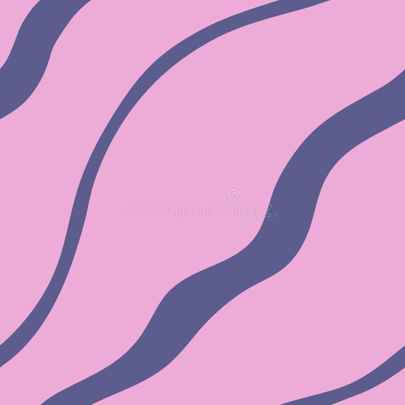 Minimal Abstract Wavy Stripes Vector Seamless Pattern. Modern Repeat ...