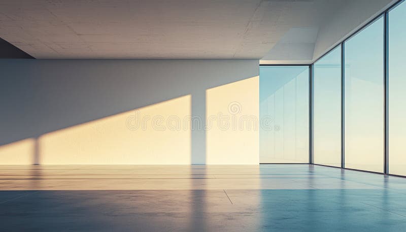 Minimal Advertising Space with Large Window and Soft Shadows Creates ...