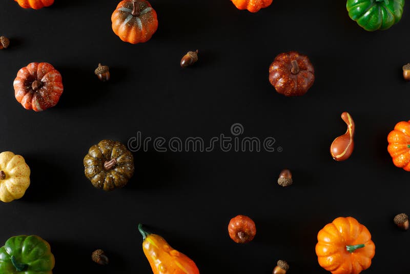 Minimal Autumn or Halloween Concept Stock Image - Image of aesthetic ...