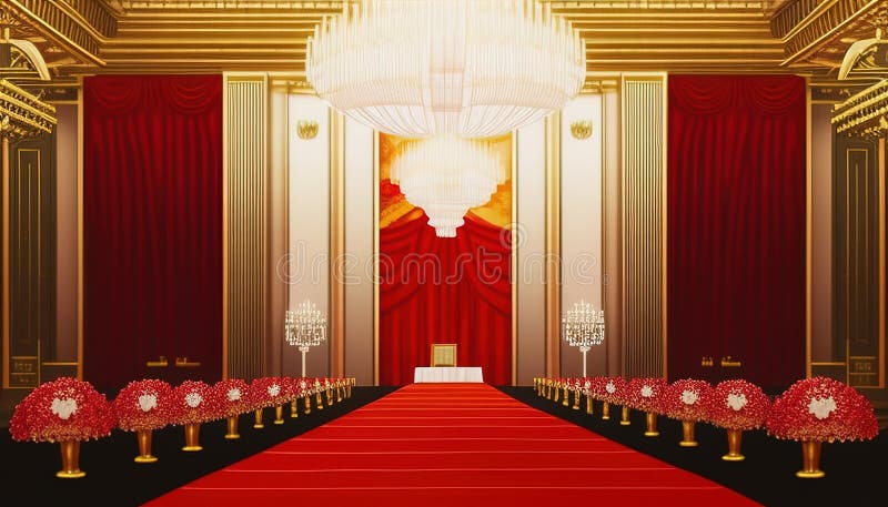 Minimal Backdrop for Award Ceremony, Made with Generative AI Stock ...