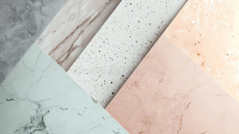 Minimal Background Showing Different Textures and Pastel Colors ...