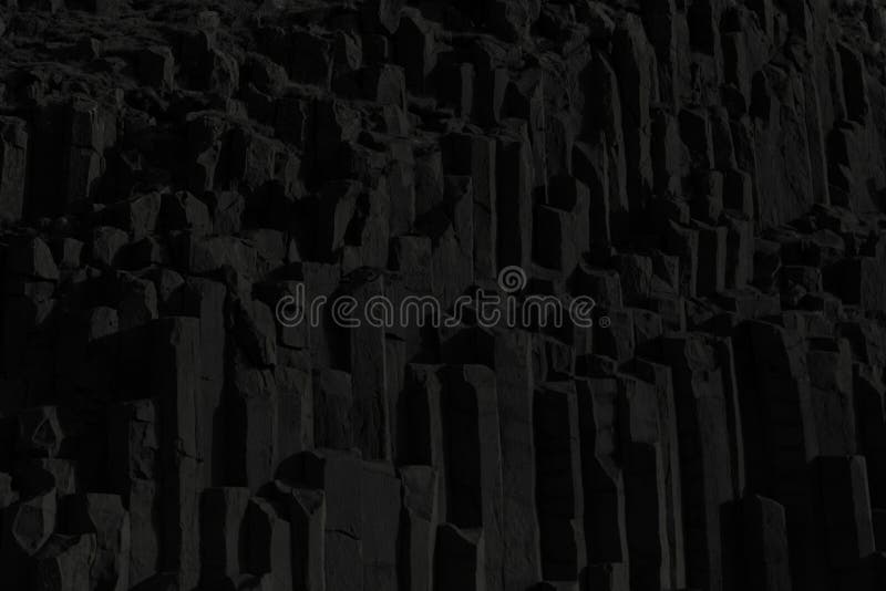 Minimal Black Basalt Rock Background Stock Image - Image of hard, black ...