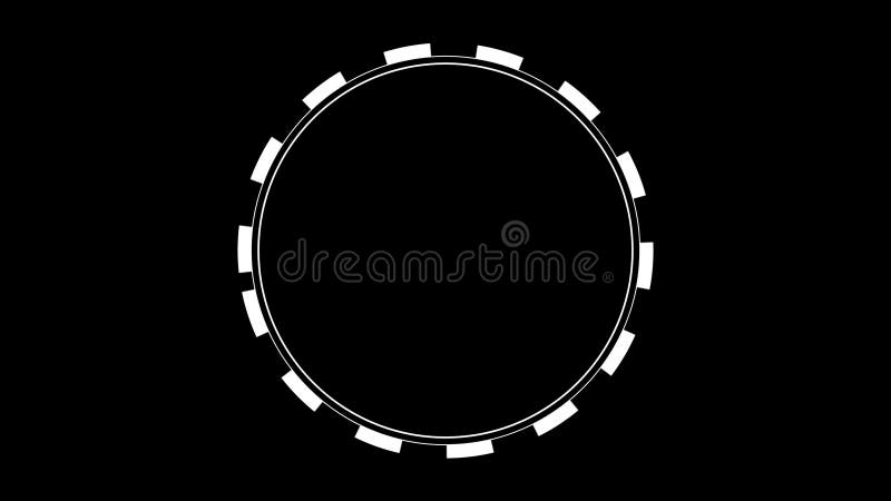 Minimal Black and White Preloader with Circle. Loading Wheel Animation ... Minimal Black and White Preloader with Circle. Loading Wheel Animation ...