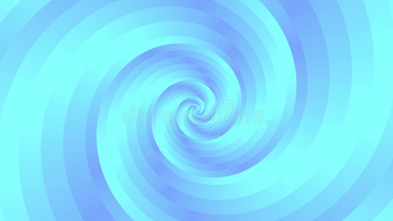 Minimal Blue Spiral in Infinite Rotation. Stock Footage - Video of ...
