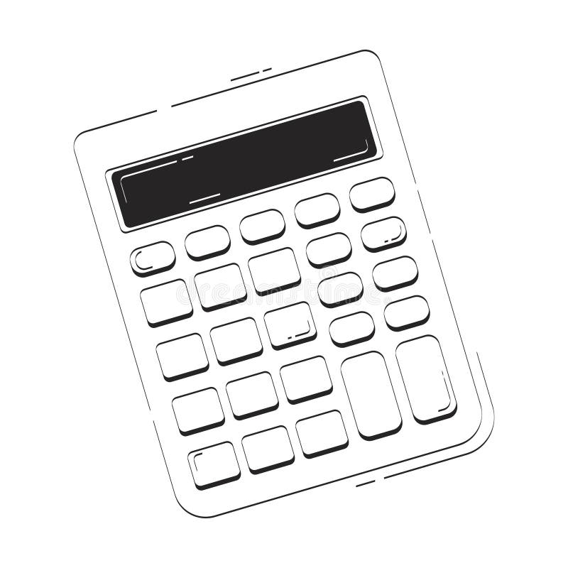 Calculation Device Sketch Stock Illustrations – 161 Calculation Device ...