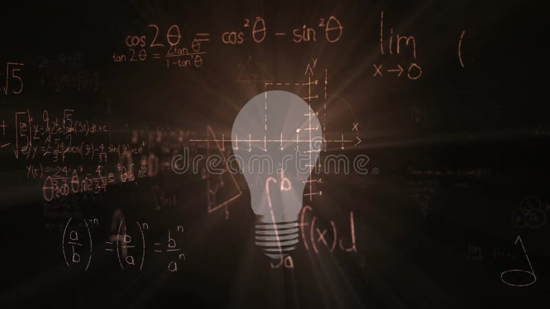 Minimal Chalkboard Marking Appearing Causing Formulas Bulb Flickering ...