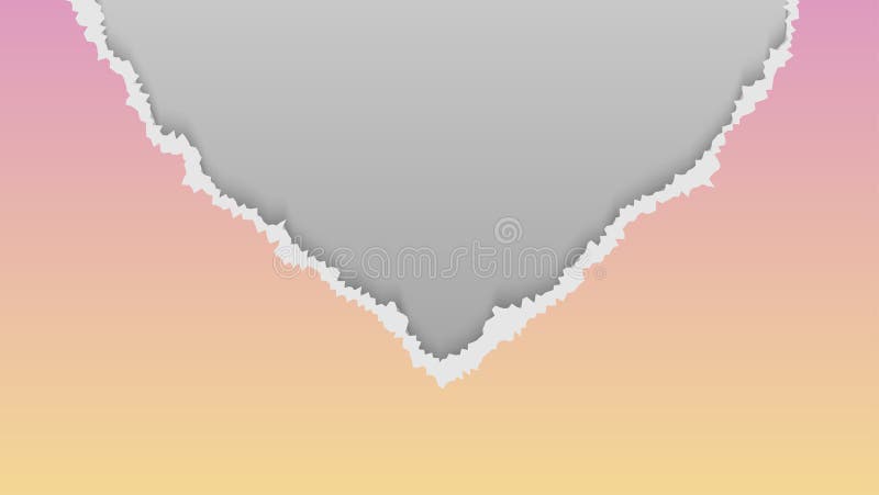 Set of Minimal Paper Ripped Design Template Stock Vector - Illustration ...