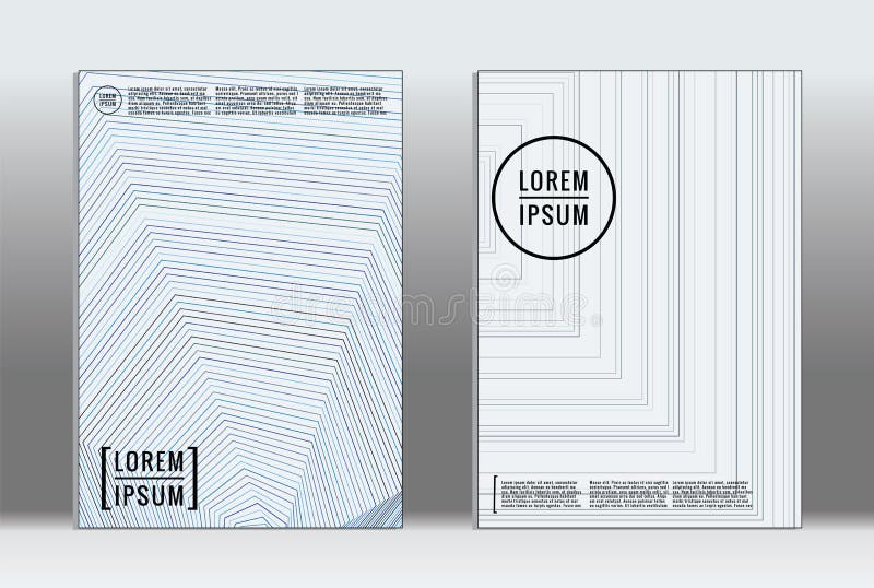 Minimal covers design. stock vector. Illustration of line - 104830257