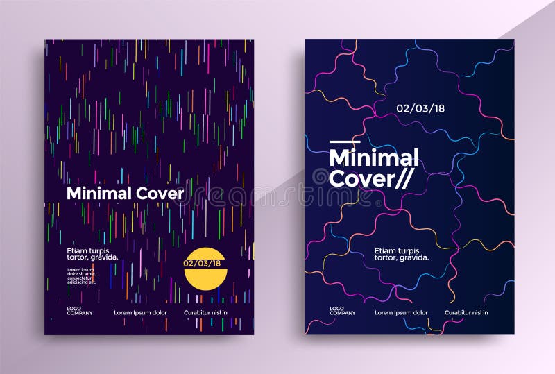 Minimal covers design set stock vector. Illustration of dynamic - 113029064