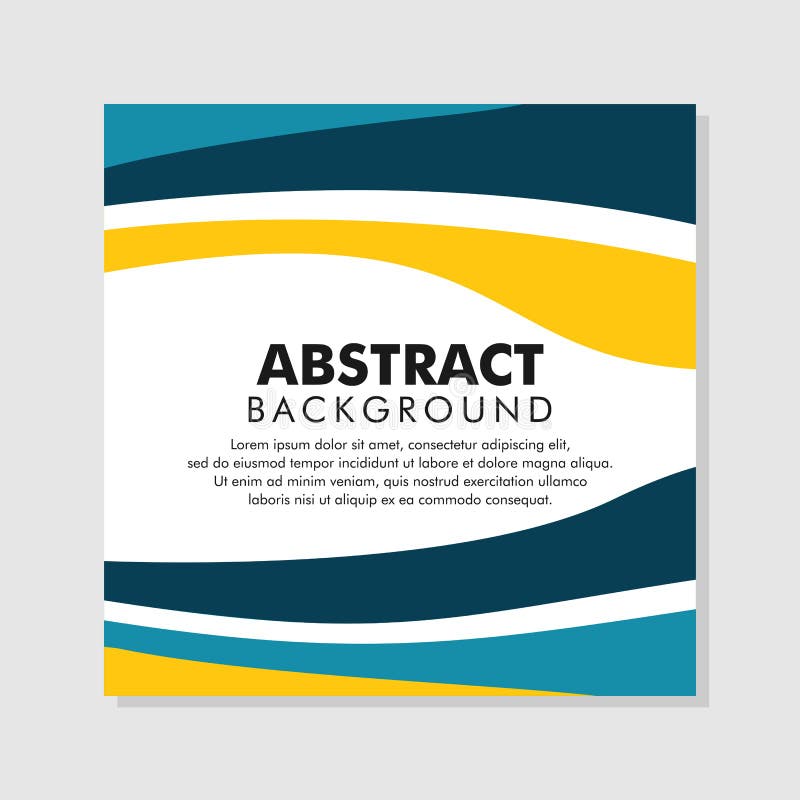 Minimal Creative Abstract Background. Modern Horizontal Composition ...